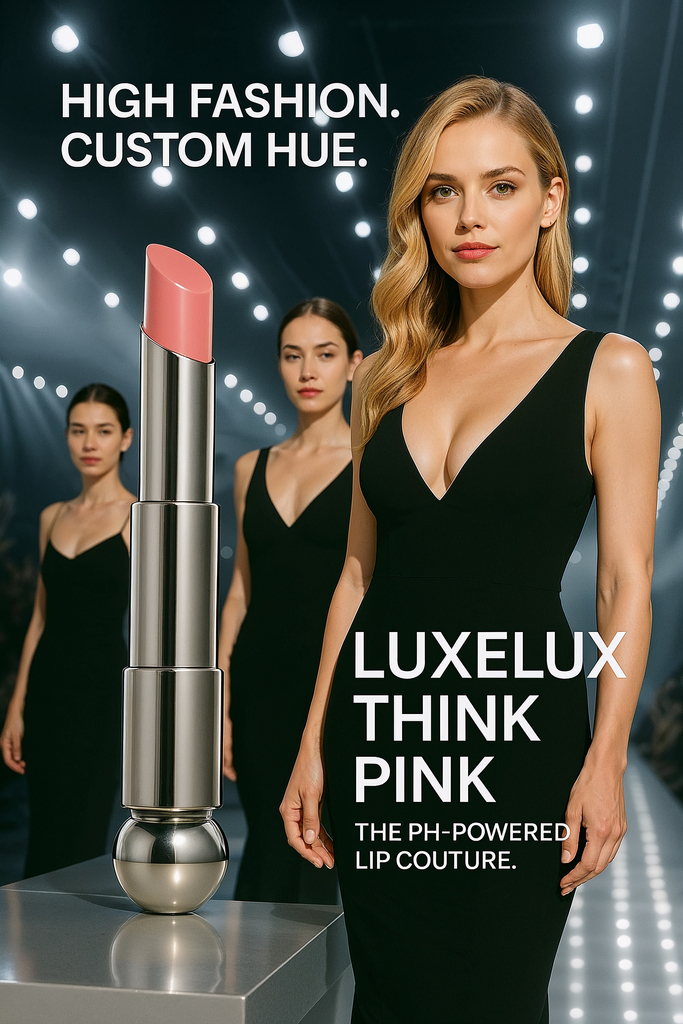 Luxelux Matte Nawilżająca pomadka zmieniająca kolor Think Pink 02 4g ...